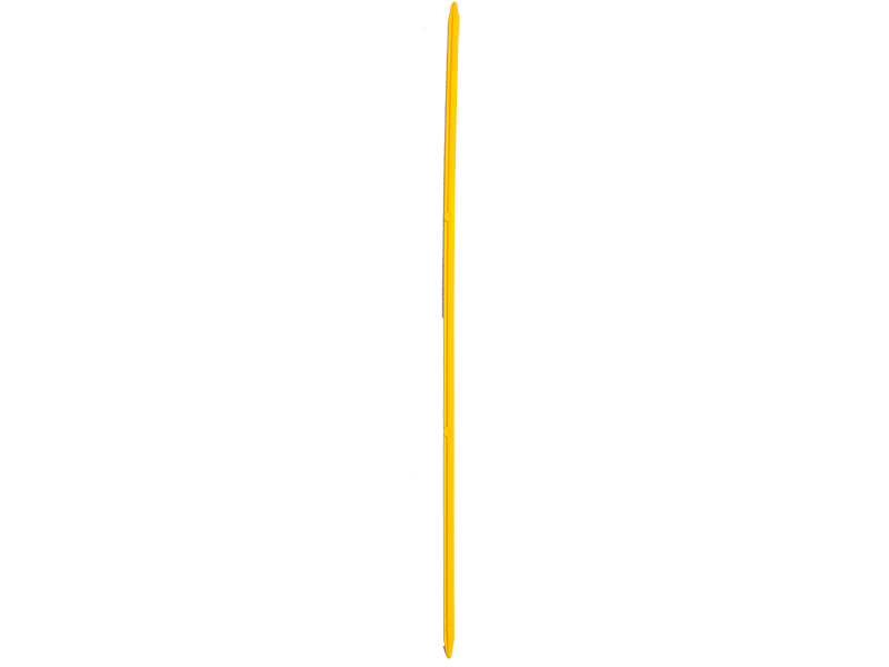 Plot Stakes: Classic Cross Plot Stake Yellow - 52102